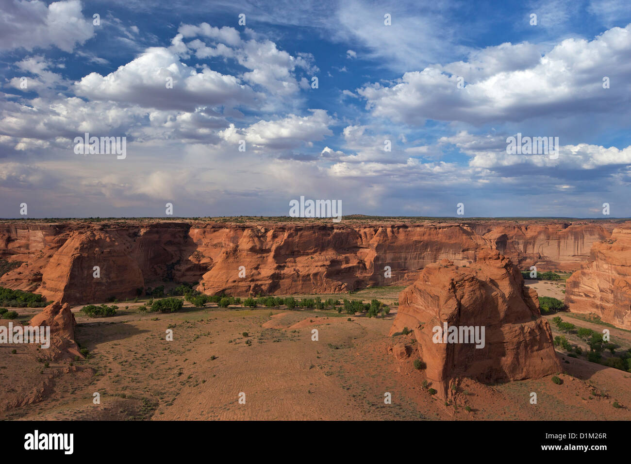 Junction Overlook, Canyon de Chelly National Monument, Arizona, USA ...