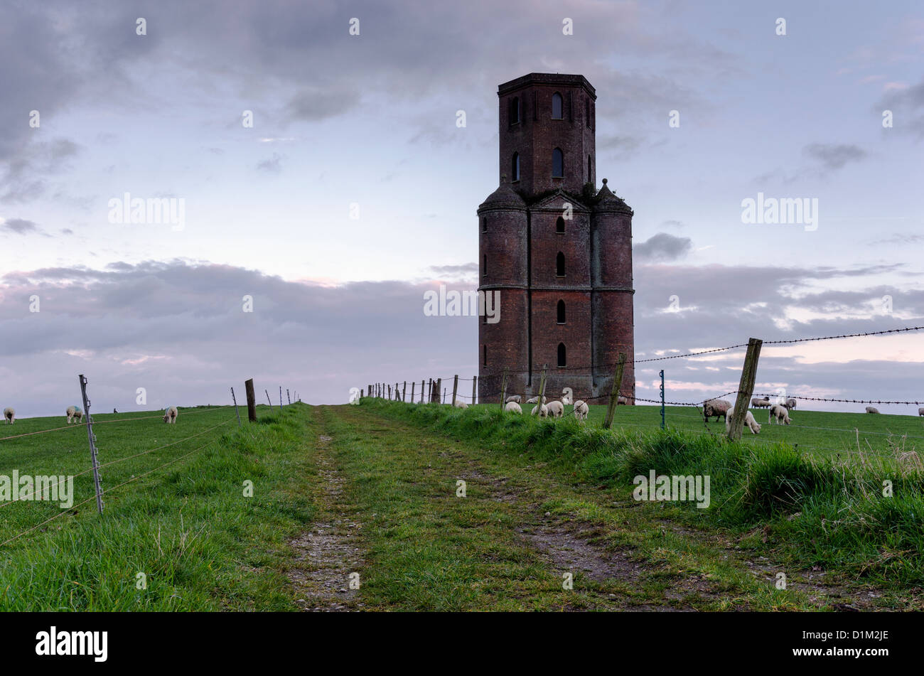 A five storey 43 metres high gothic red brick observatory / folly ...