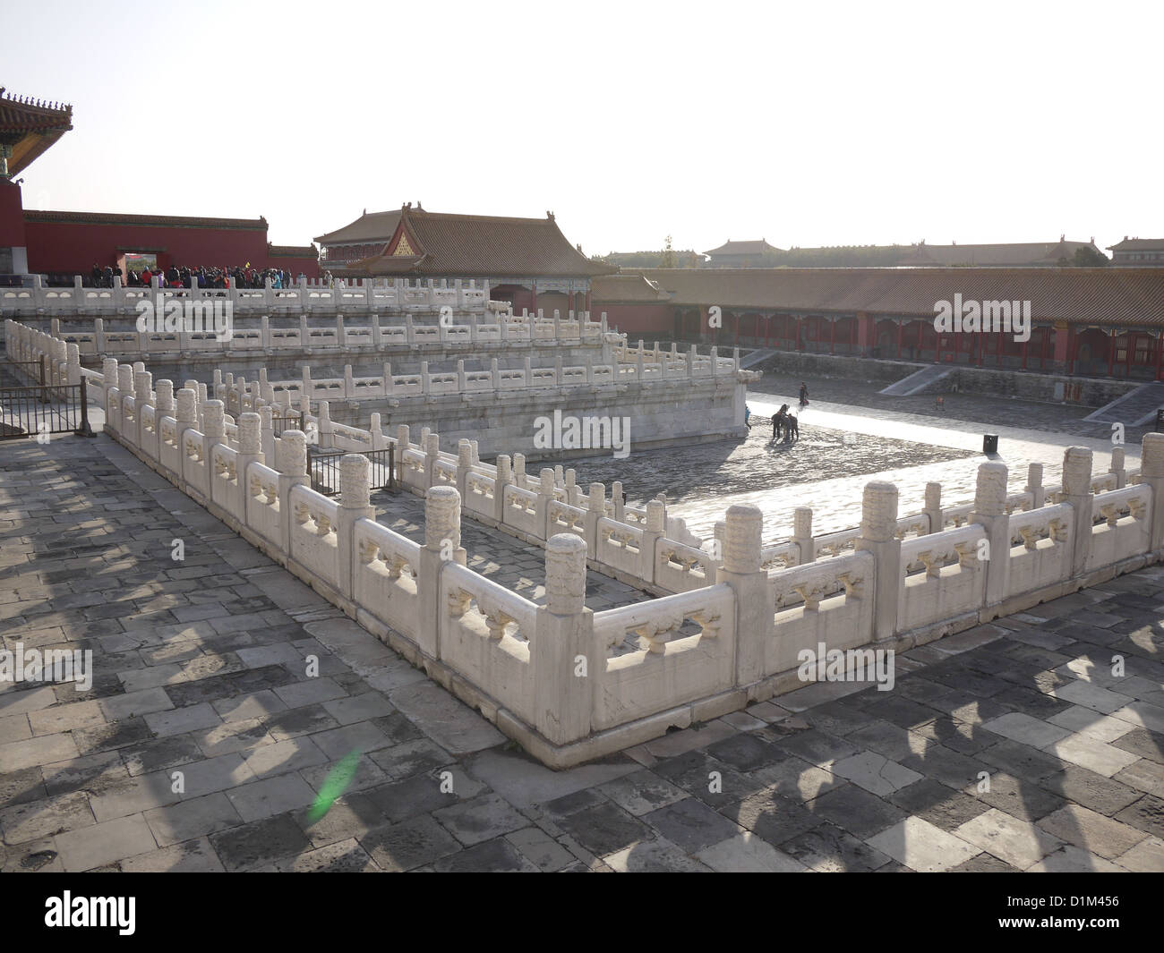 chinese imperial palace layout design Stock Photo - Alamy