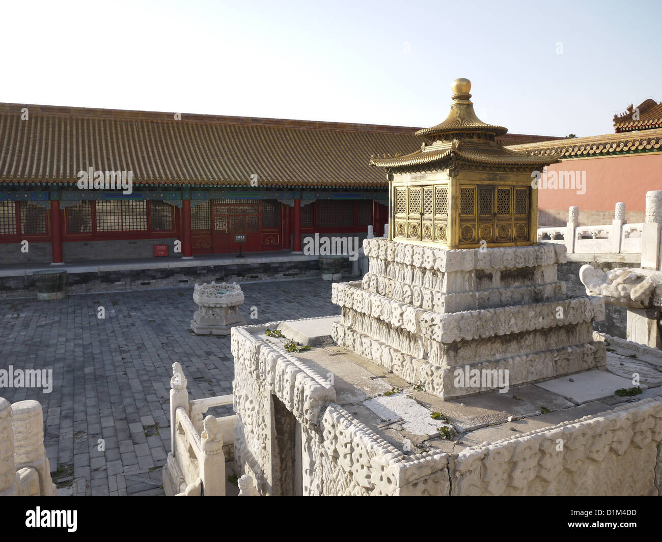 mini temple decoration oriental structure Stock Photo - Alamy