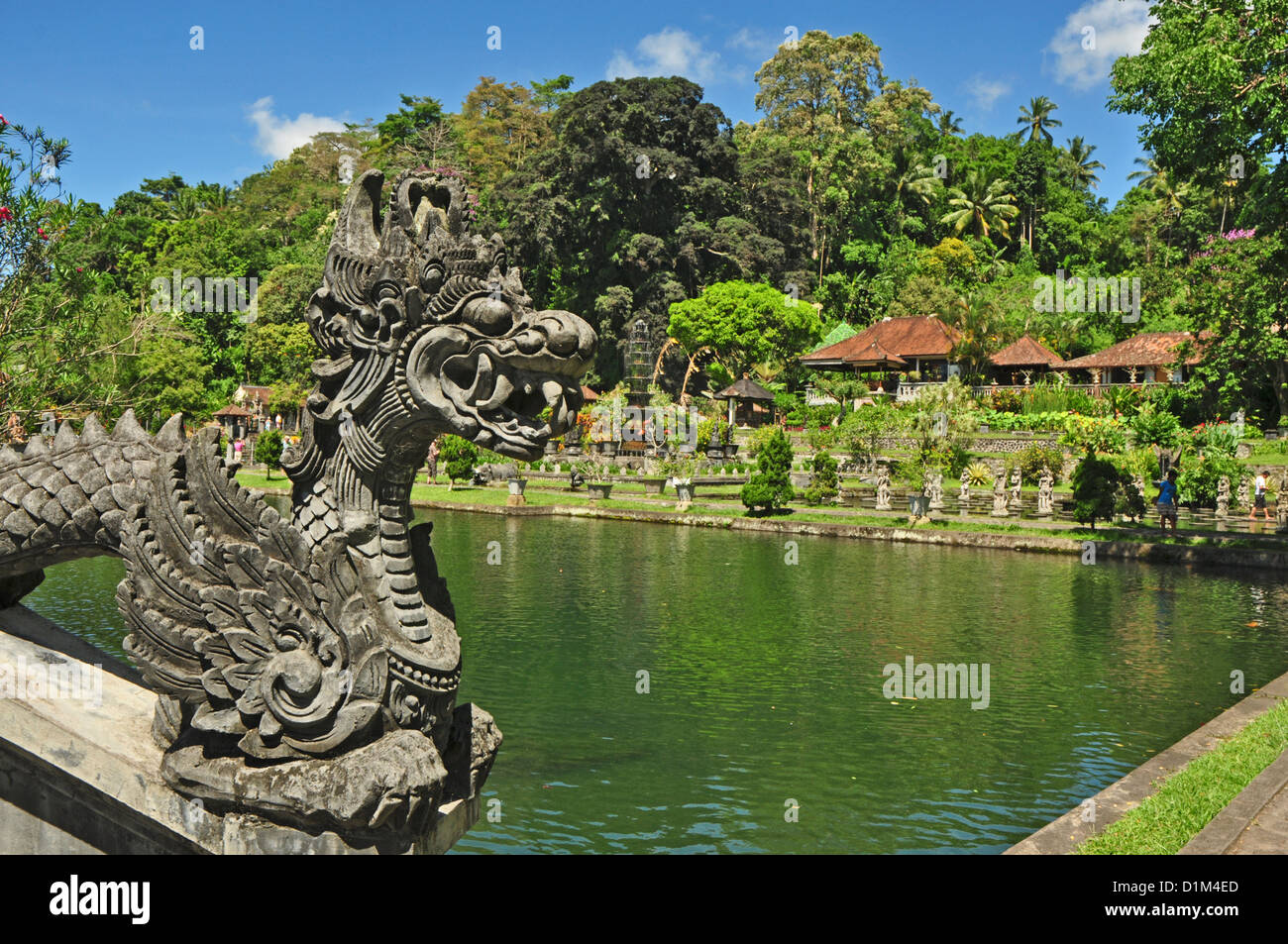 INDONESIA, Bali, Karangasem, ancient Water Palace, Taman Tirta Gangga ...