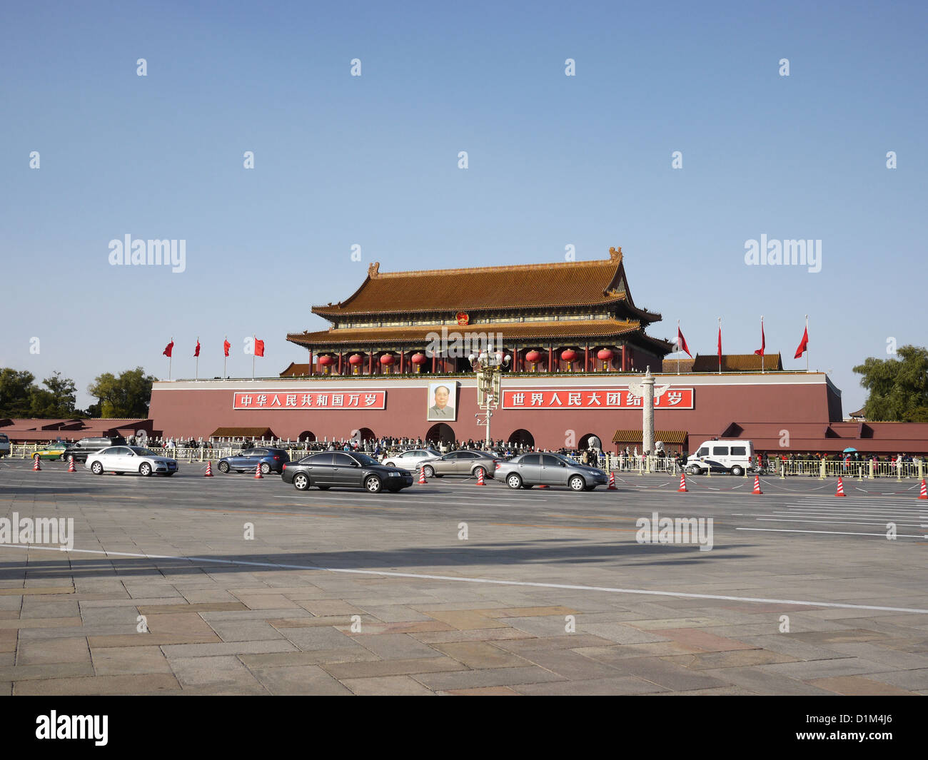 "gate of heavenly peace Stock Photo - Alamy