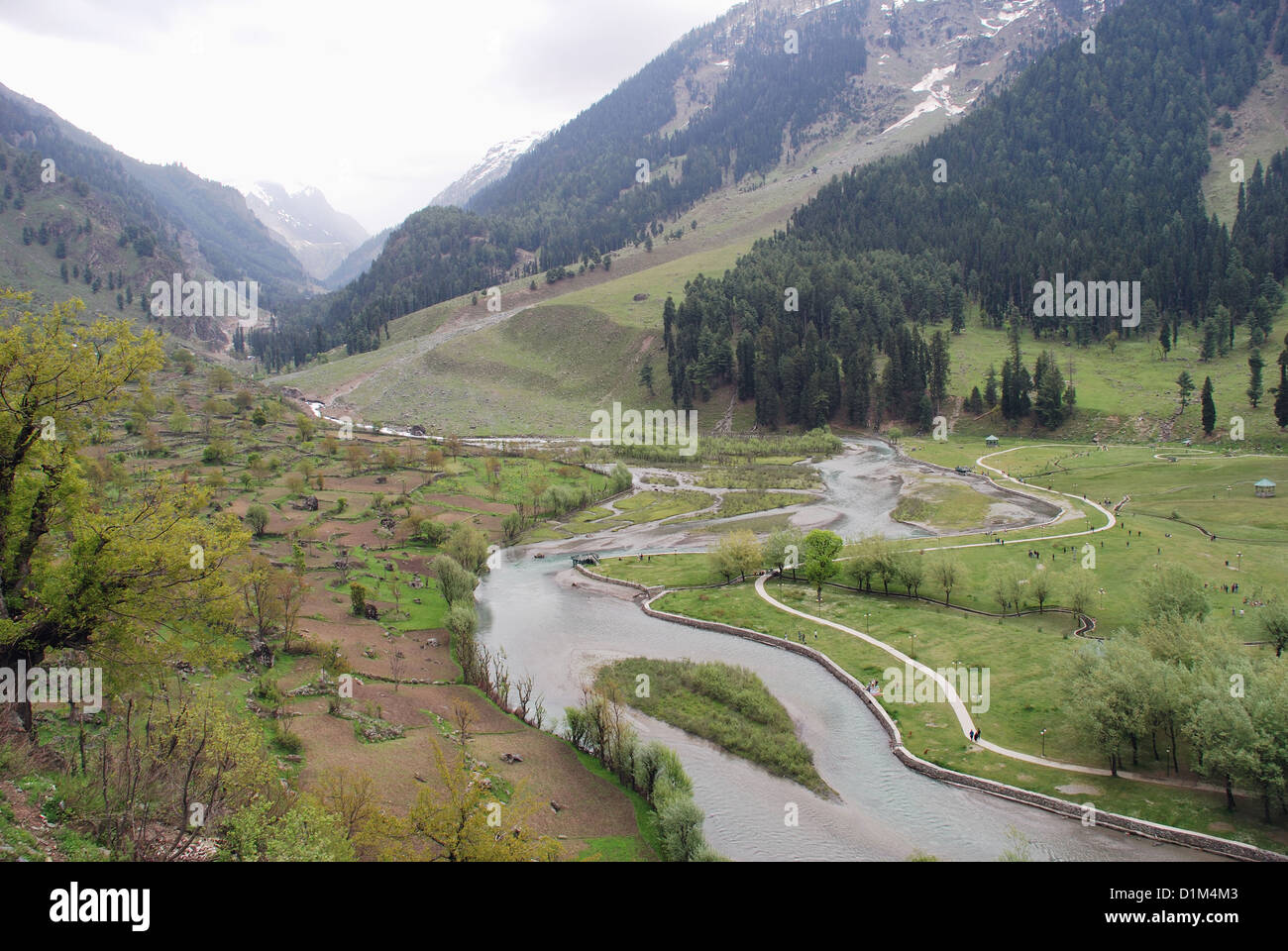 Lidder river on the way to Pahalgam, Jammu & Kashmir, India. 73 ...