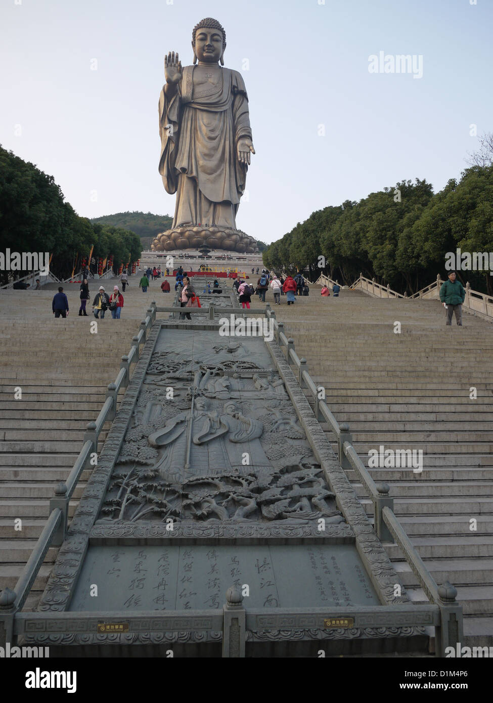 Grand Buddha Ling Shag Lingshan Wuxi China Stock Photo - Alamy