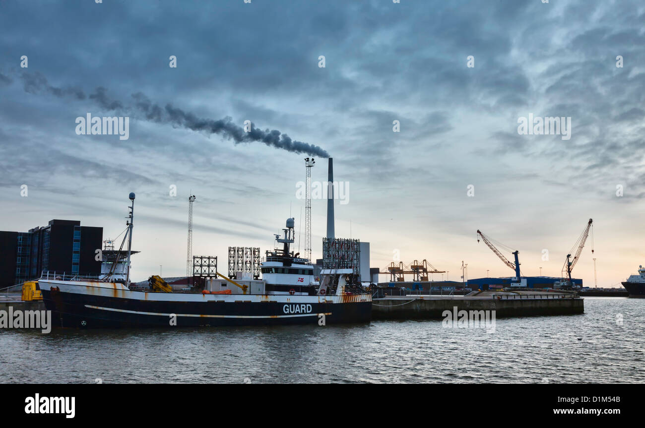 Esbjerg harbour denmark hi-res stock photography and images - Alamy