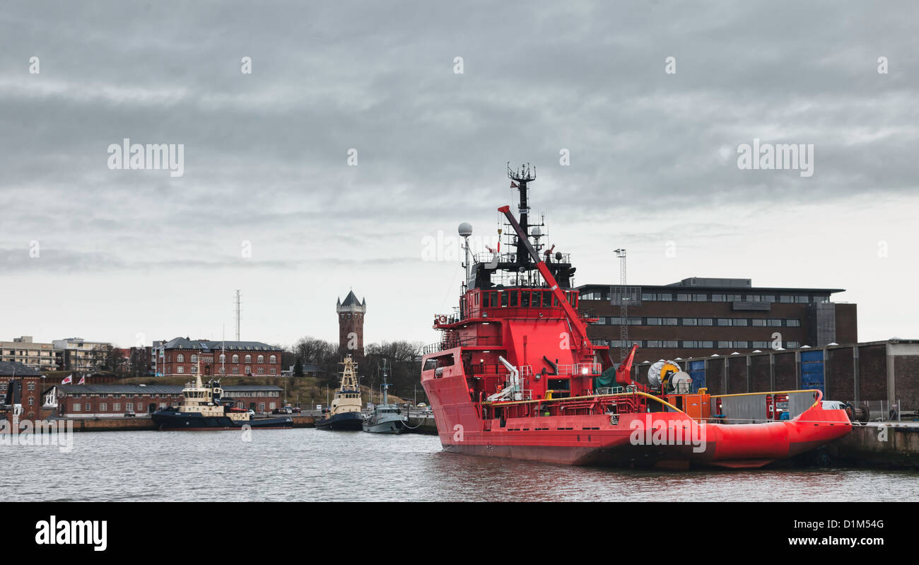 Denmark esbjerg harbour hi-res stock photography and images - Alamy