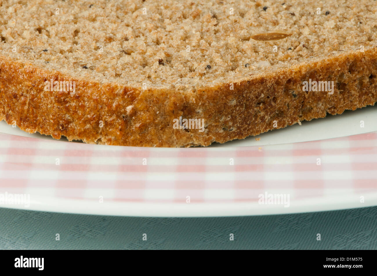 Wholegrain sliced bread close up Stock Photo - Alamy