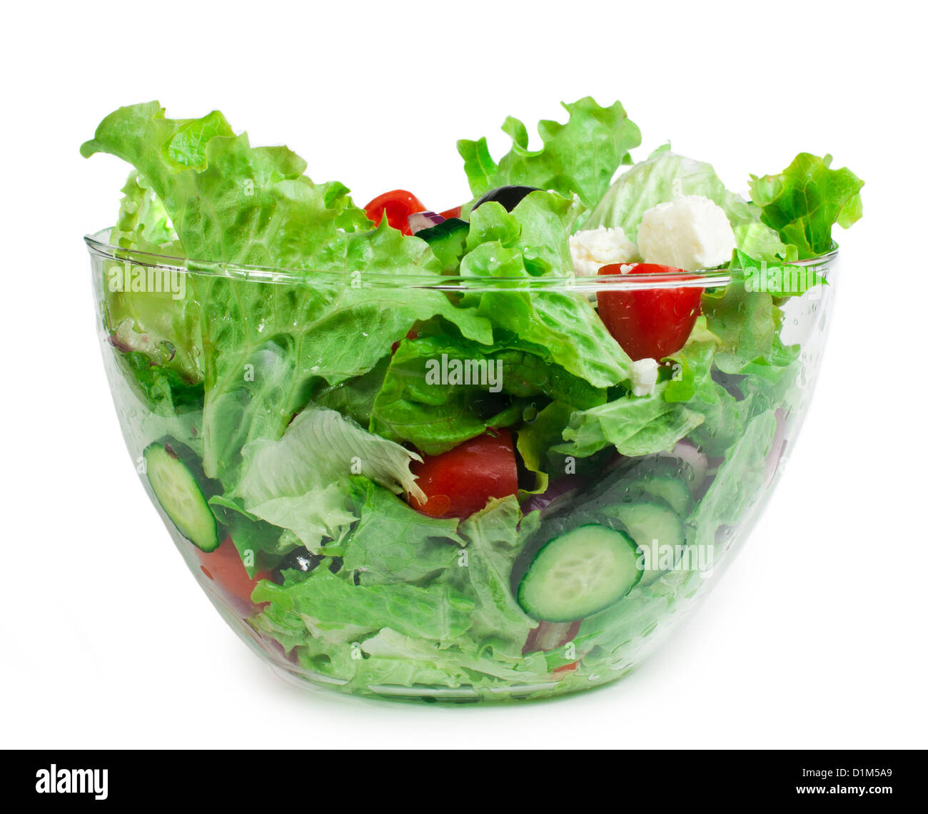 Mixed salad Cut Out Stock Images & Pictures - Alamy