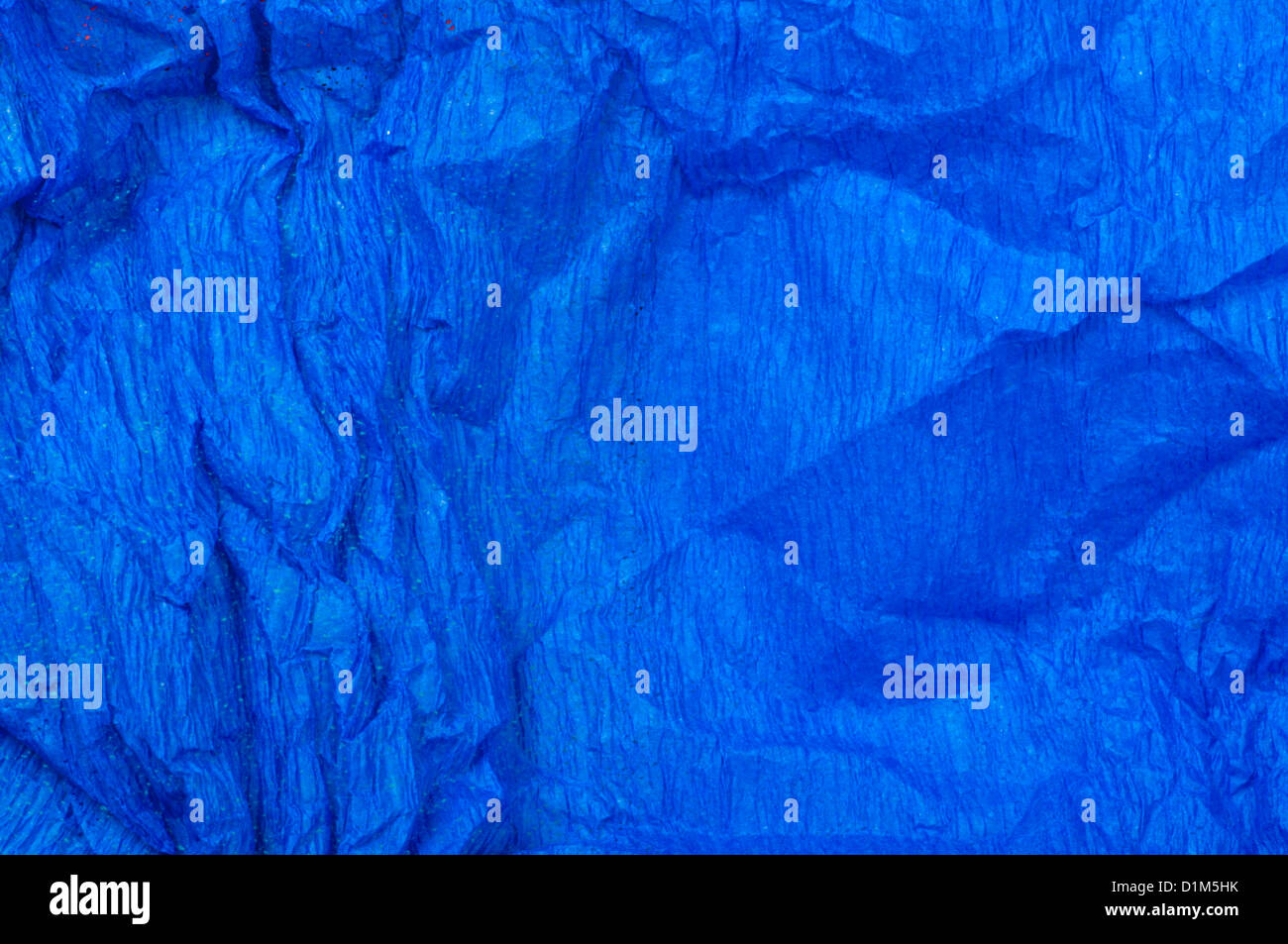 Background of blue old crumpled paper Stock Photo - Alamy