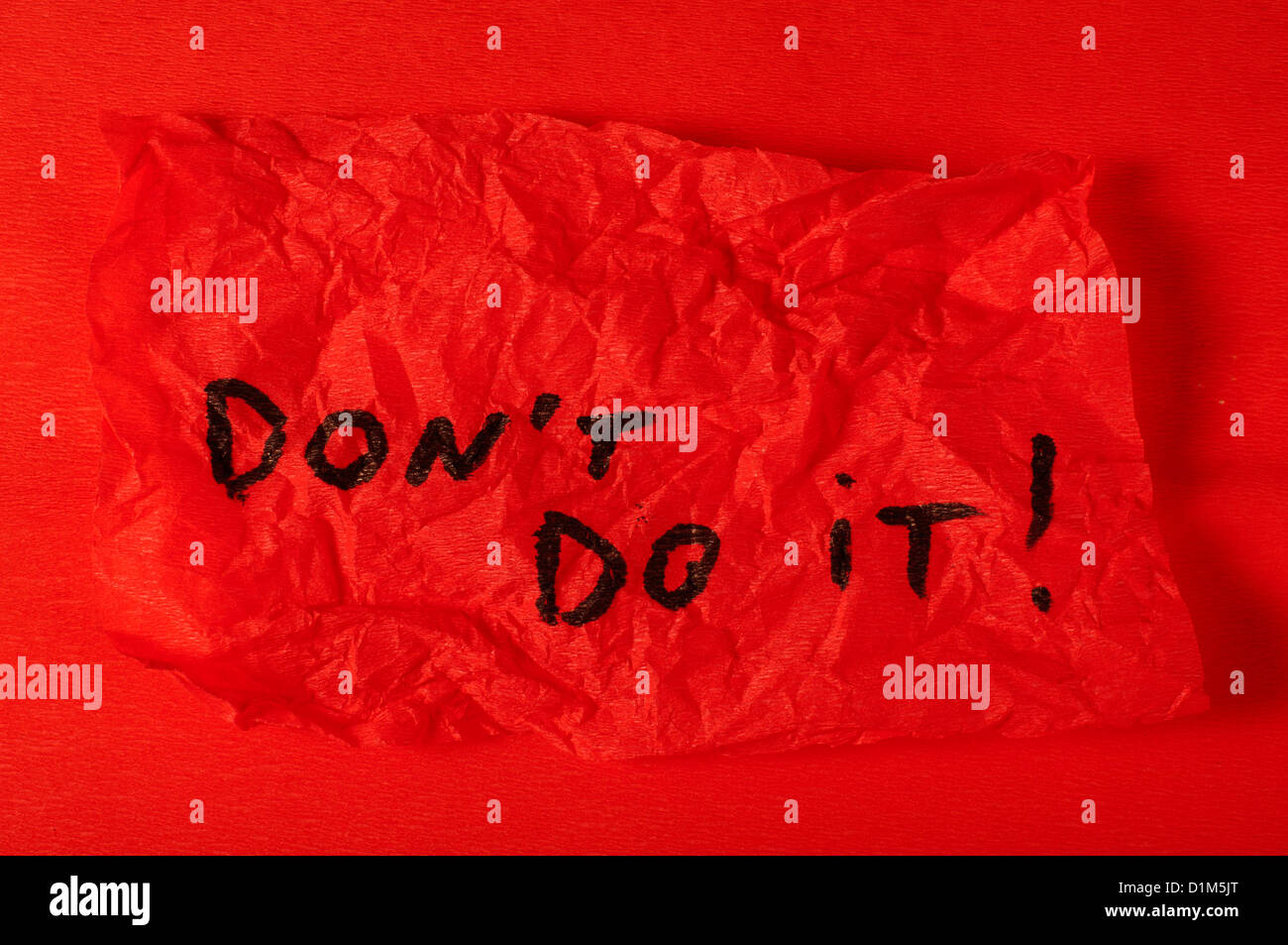 Red dont symbol hi-res stock photography and images - Alamy