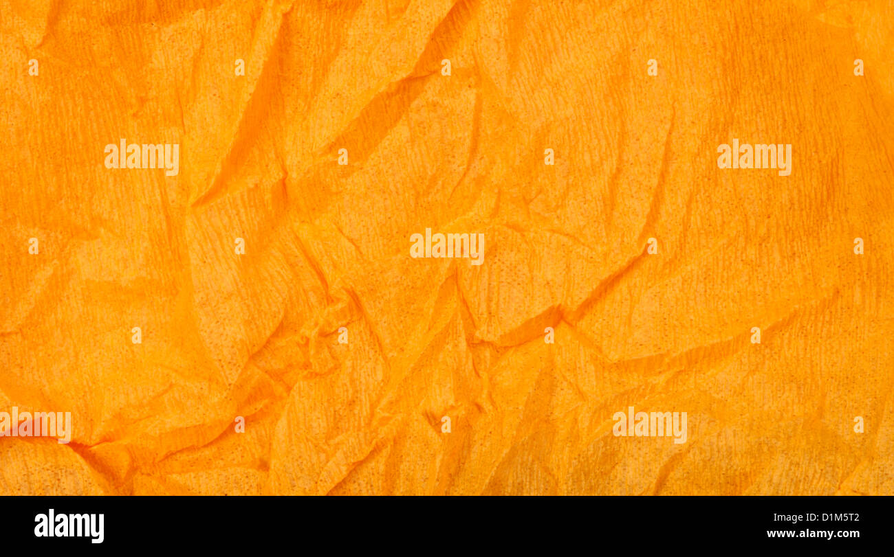 Orange torn and crumpled paper hi-res stock photography and images - Alamy