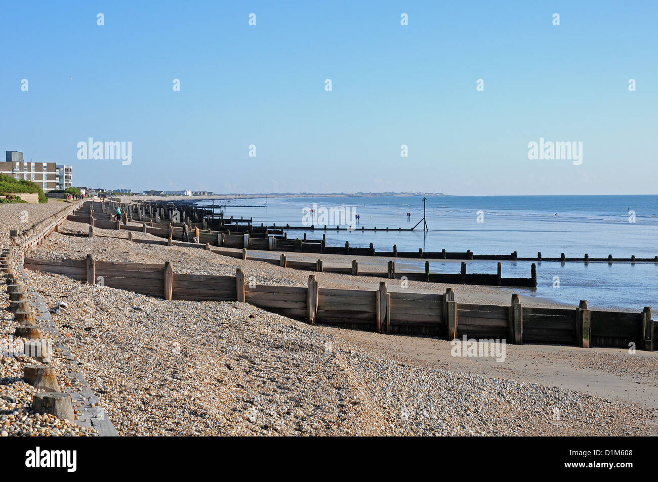 East Wittering Beach and Bracklesham Bay. November Stock Photo - Alamy