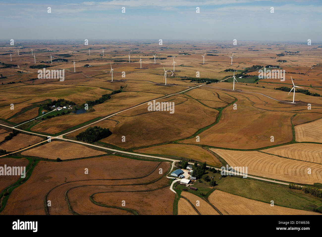 Midwest wind farming hi-res stock photography and images - Alamy