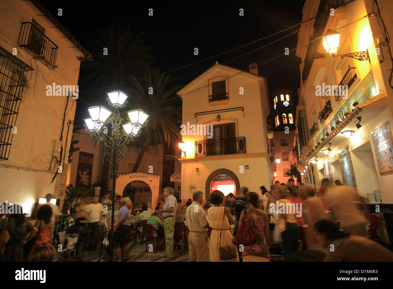 Marbella old village, Malaga, Spain Stock Photo - Alamy