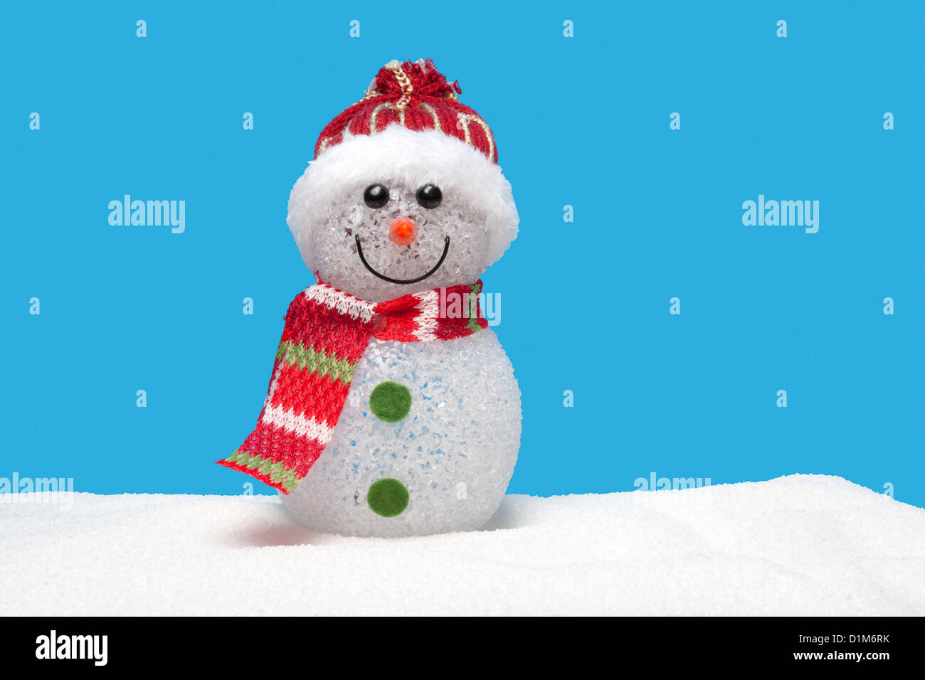 Blue snowman hi-res stock photography and images - Alamy