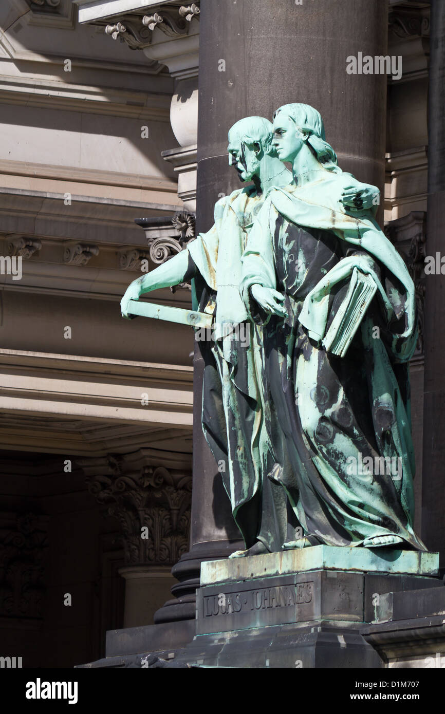 Sculptures on the Cathedral in Berlin, Germany Stock Photo - Alamy