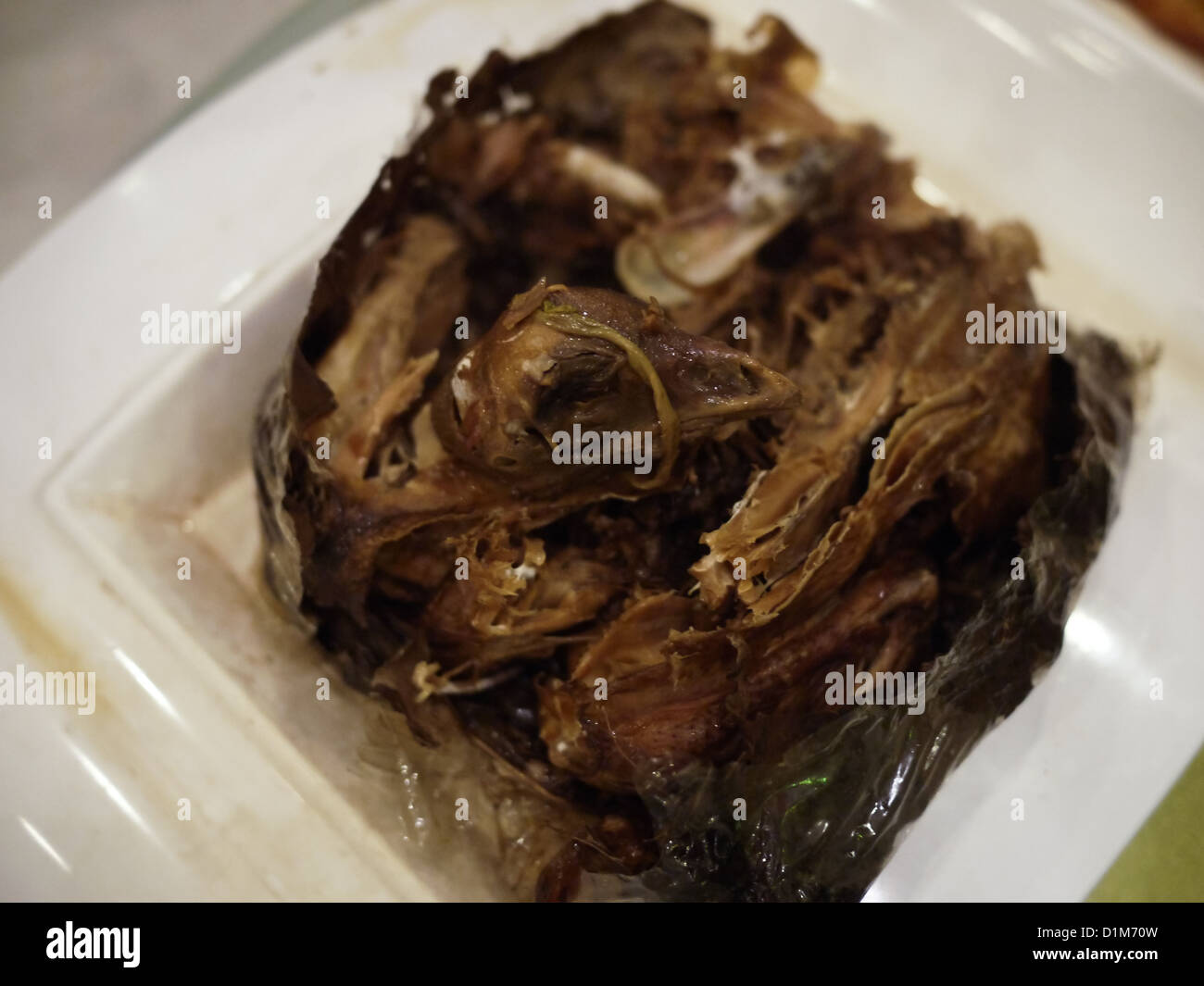 jiaohuaji chinese dish beggar's chicken Stock Photo - Alamy