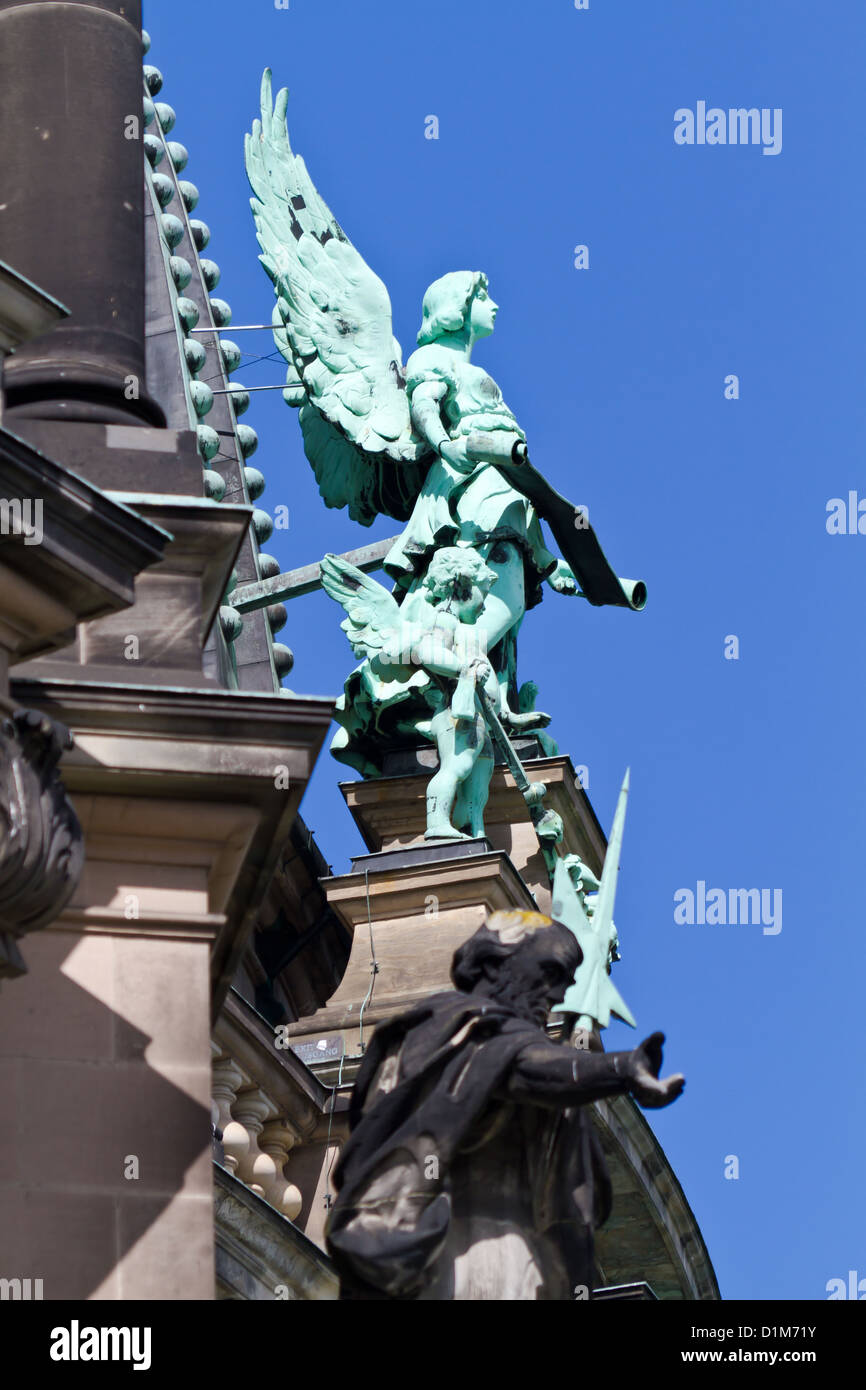 Sculptures on the Cathedral in Berlin, Germany Stock Photo - Alamy