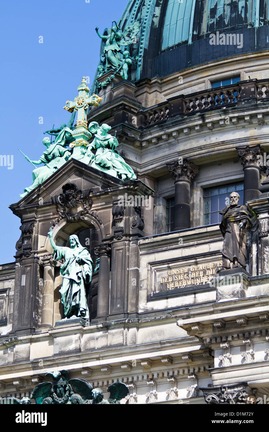 Sculptures on the Cathedral in Berlin, Germany Stock Photo - Alamy