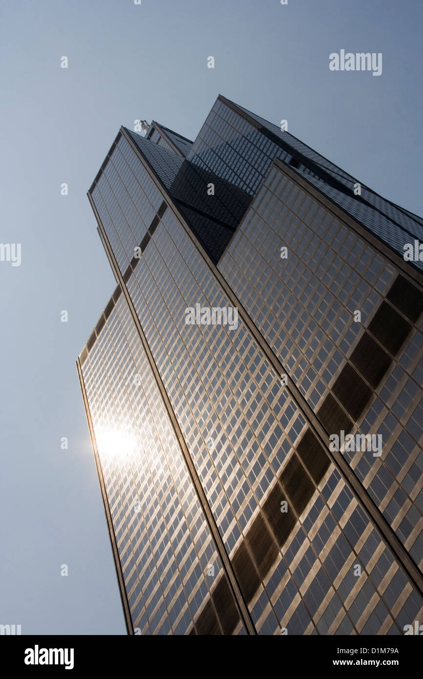 Willis Tower. Chicago Buildings. Architecture.(Sears Tower Stock Photo ...