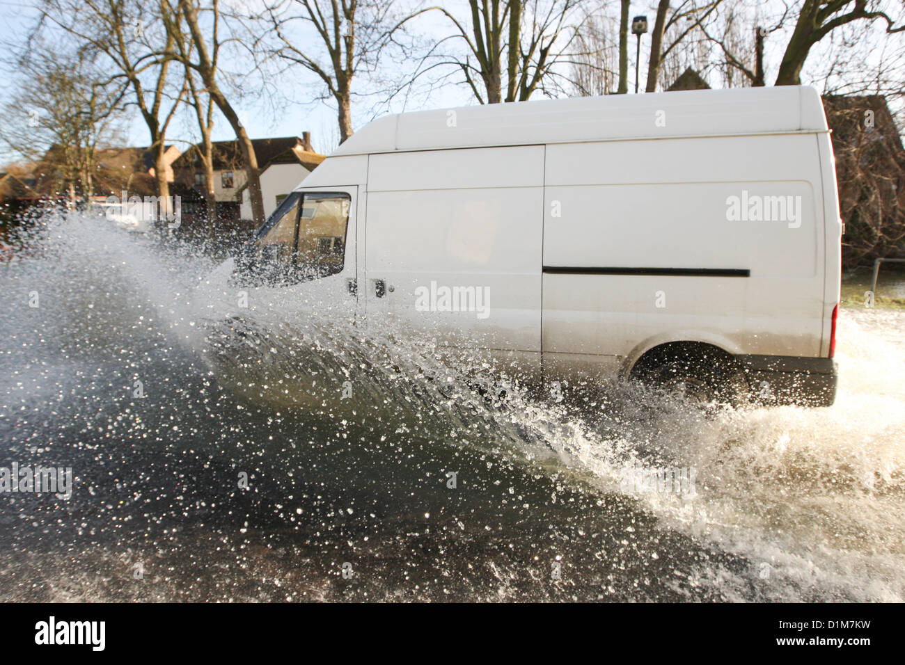 Cars Splashing Through Water High Resolution Stock Photography and ...