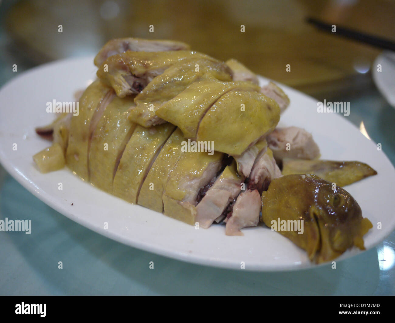 White sliced chicken hi-res stock photography and images - Alamy