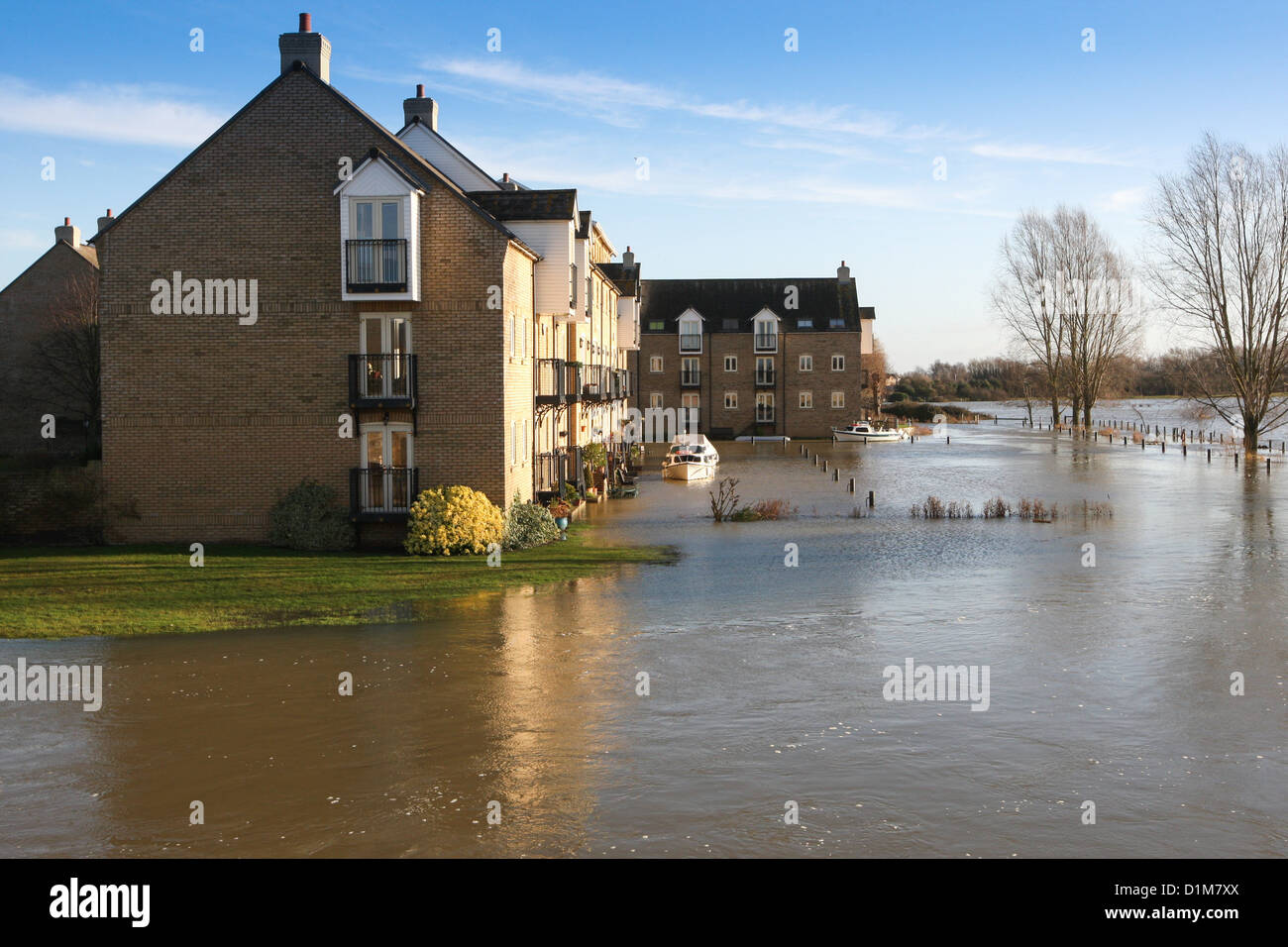 FLOOD IN ST IVES CAMBRIDGESHIRE Stock Photo - Alamy