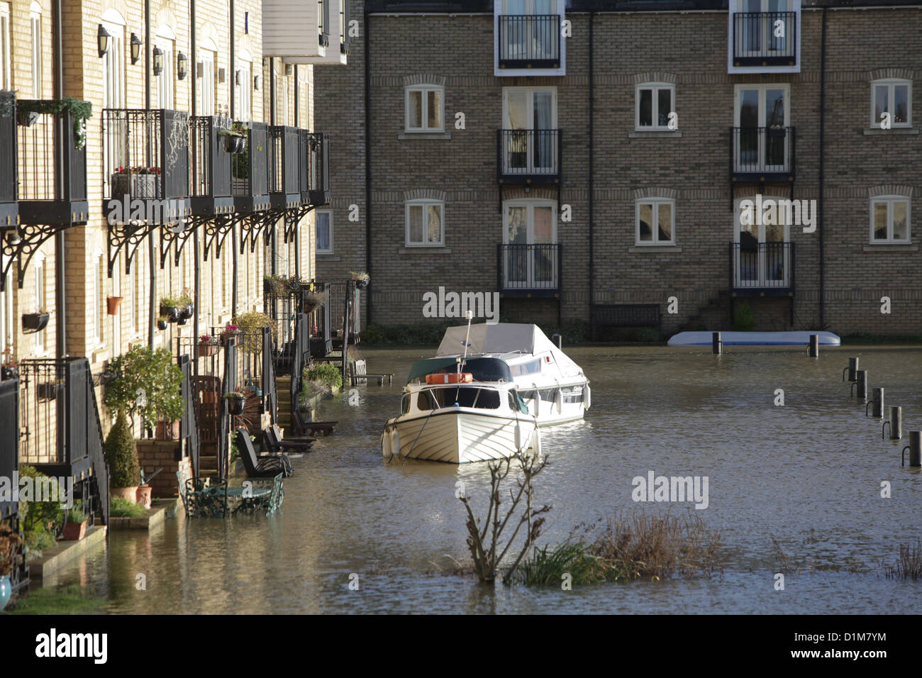 FLOOD IN ST IVES CAMBRIDGESHIRE Stock Photo - Alamy