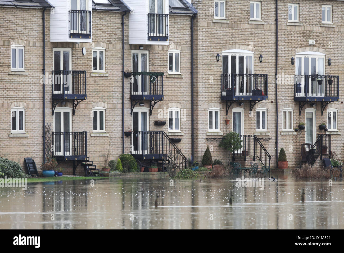 FLOOD IN ST IVES CAMBRIDGESHIRE Stock Photo - Alamy