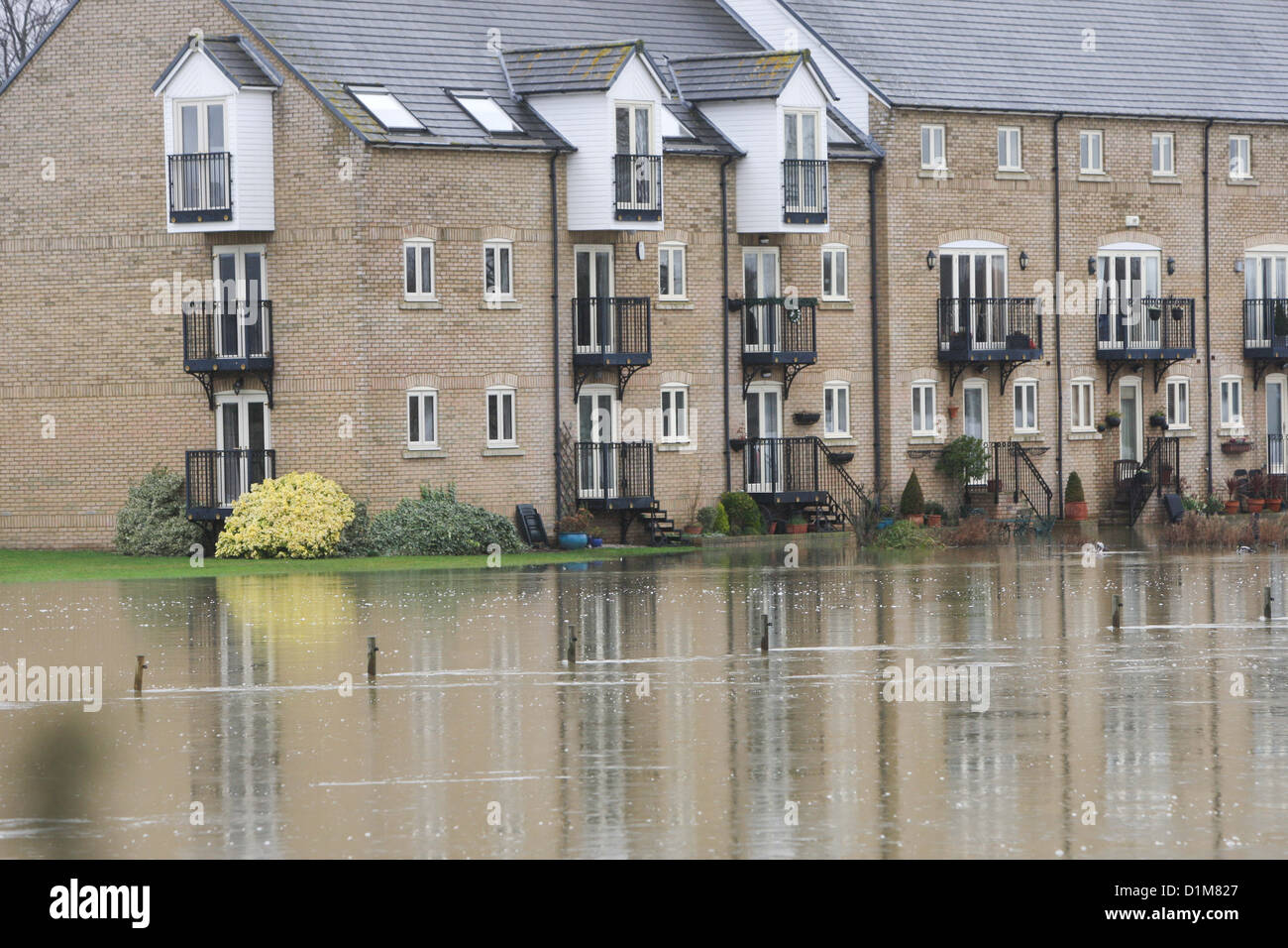 FLOOD IN ST IVES CAMBRIDGESHIRE Stock Photo - Alamy