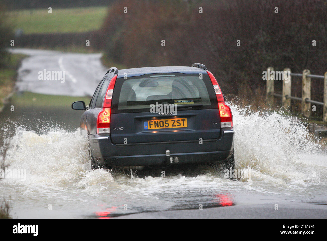 Cars Splashing Through Water High Resolution Stock Photography and ...