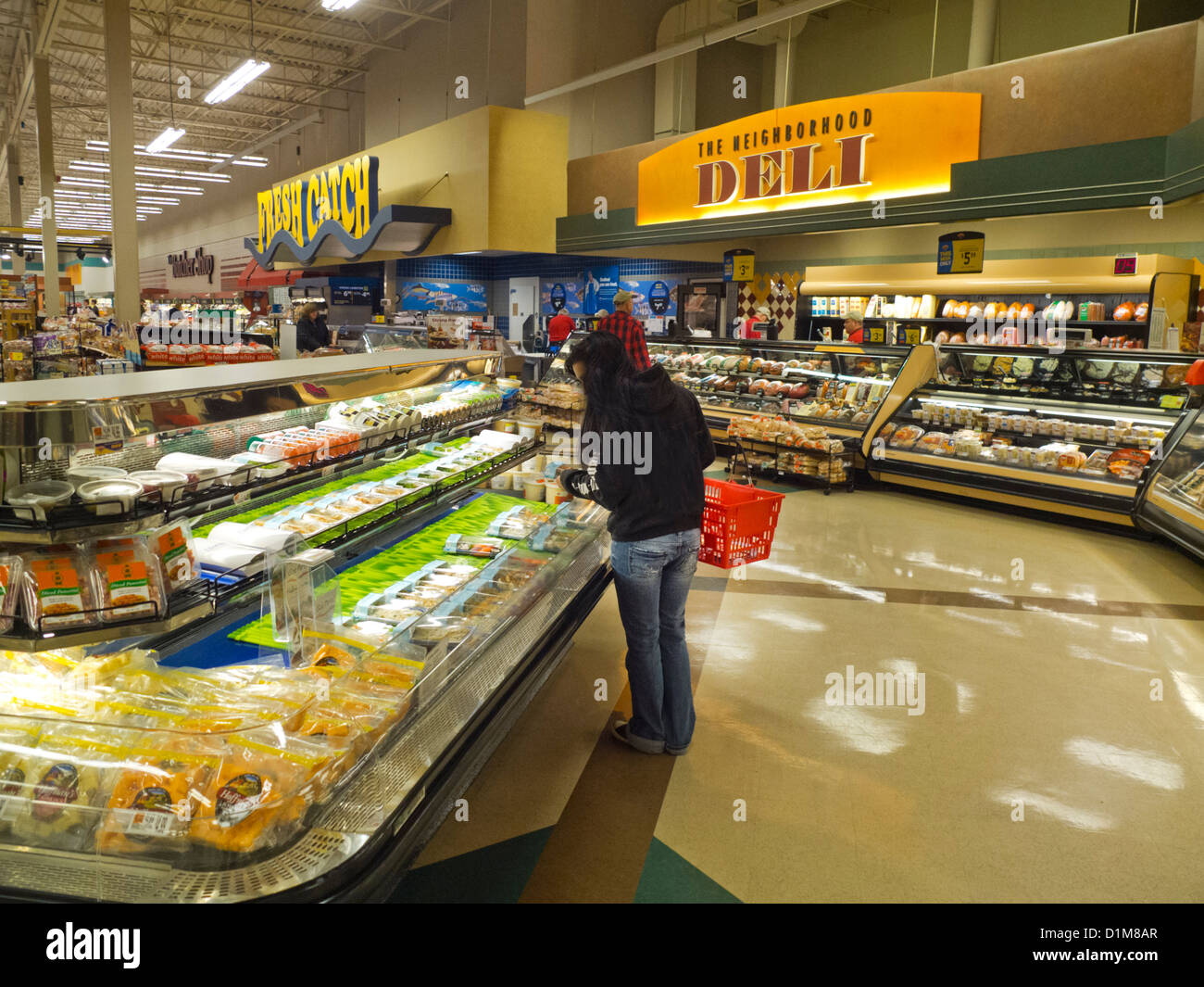 grocery store shopping Stock Photo - Alamy