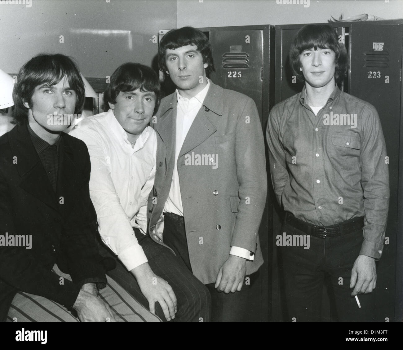 THE TROGGS UK pop group about 1965 from l: Chris Britton, Reg Presley ...