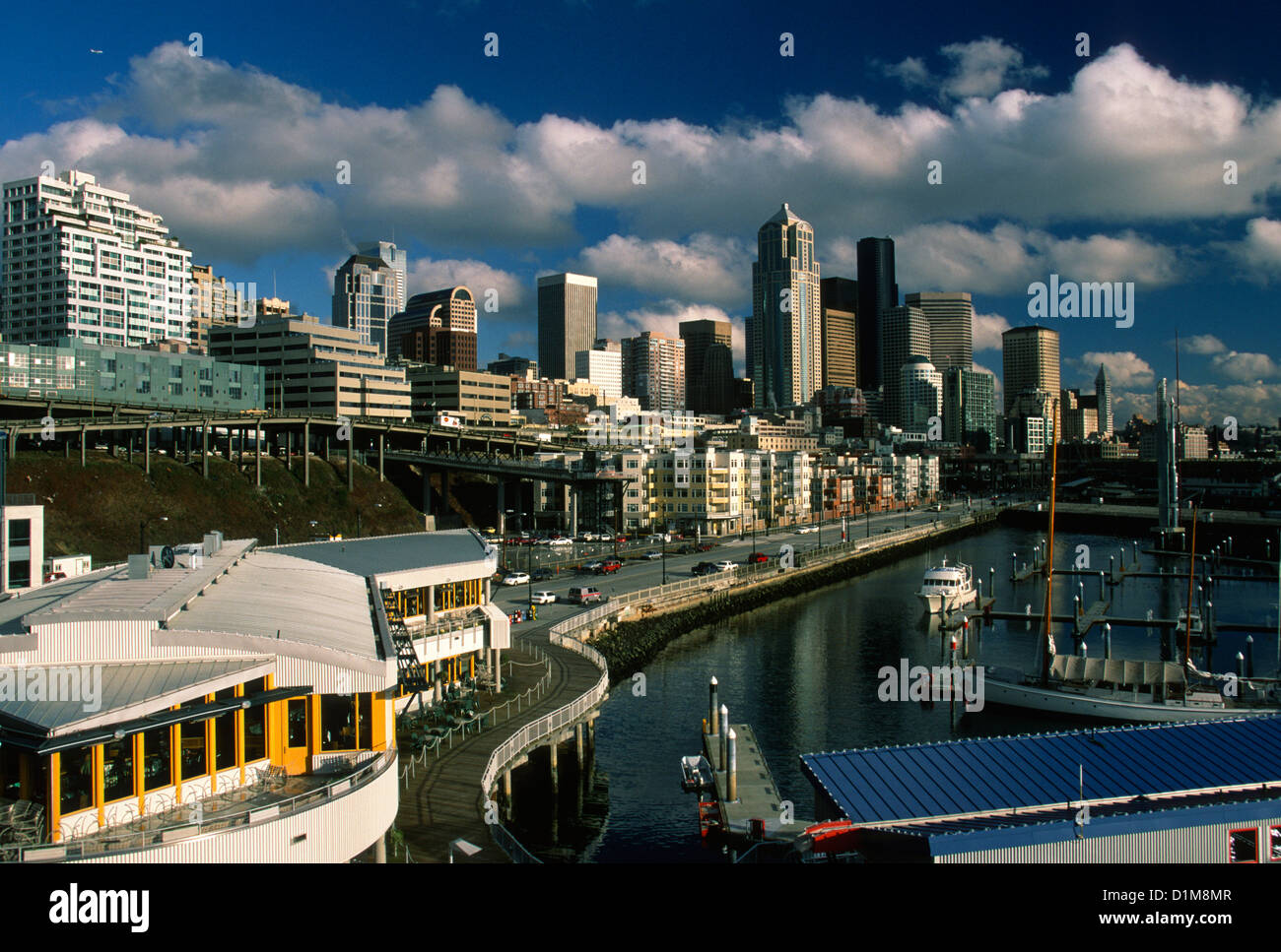 Bell Harbor, Seattle, Wa Stock Photo - Alamy