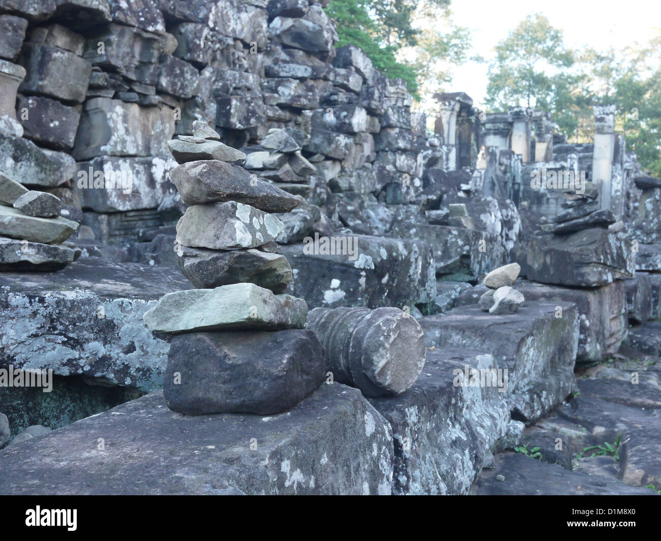 good luck stone stack Stock Photo - Alamy