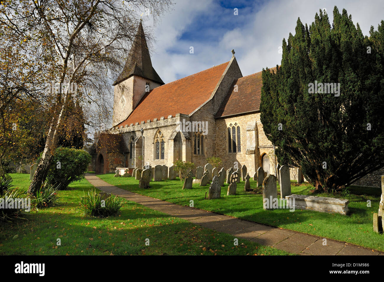 Bosham Holy Trinity Church Stock Photo - Alamy