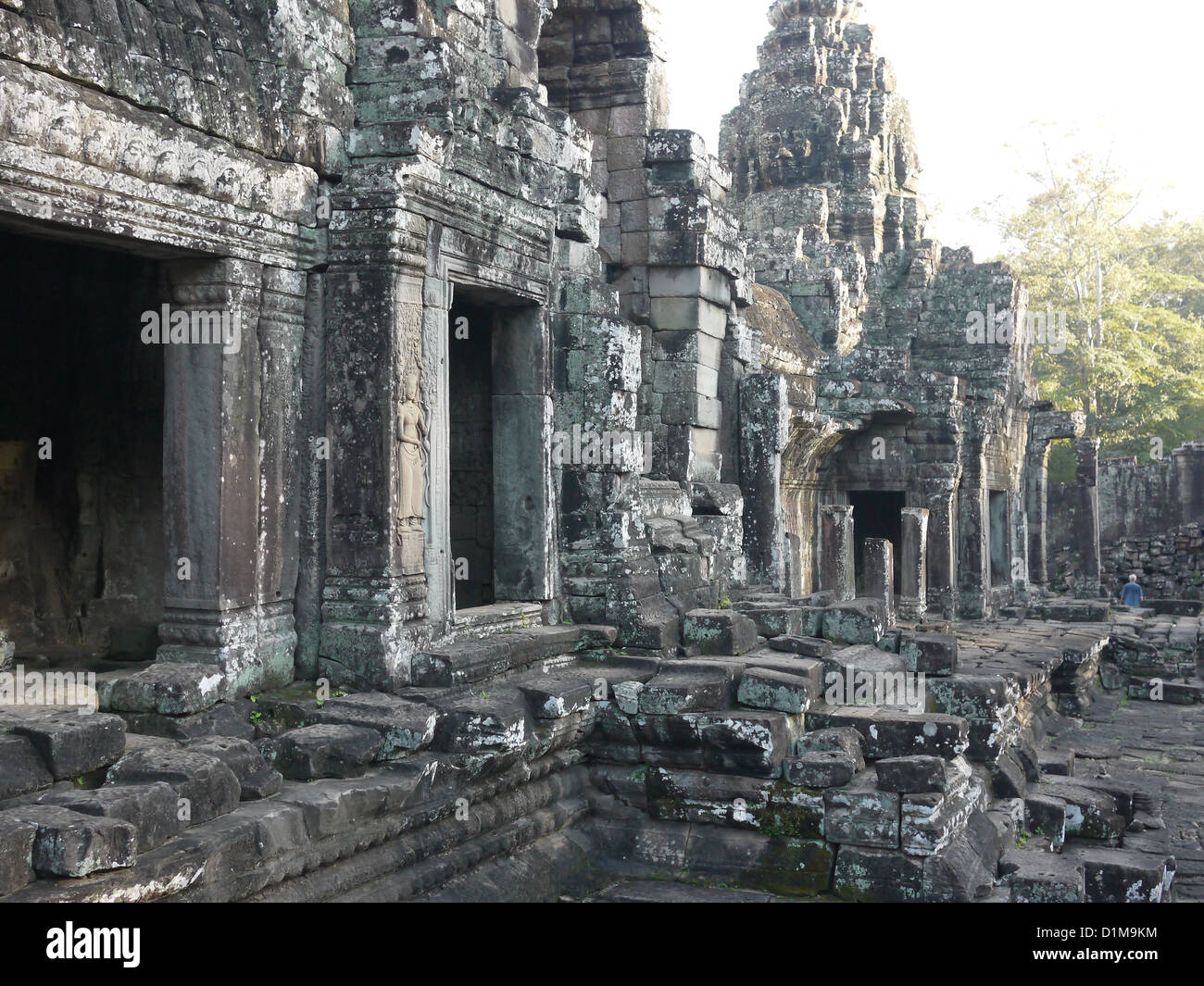 Cambodia sandstone temple Stock Photo - Alamy
