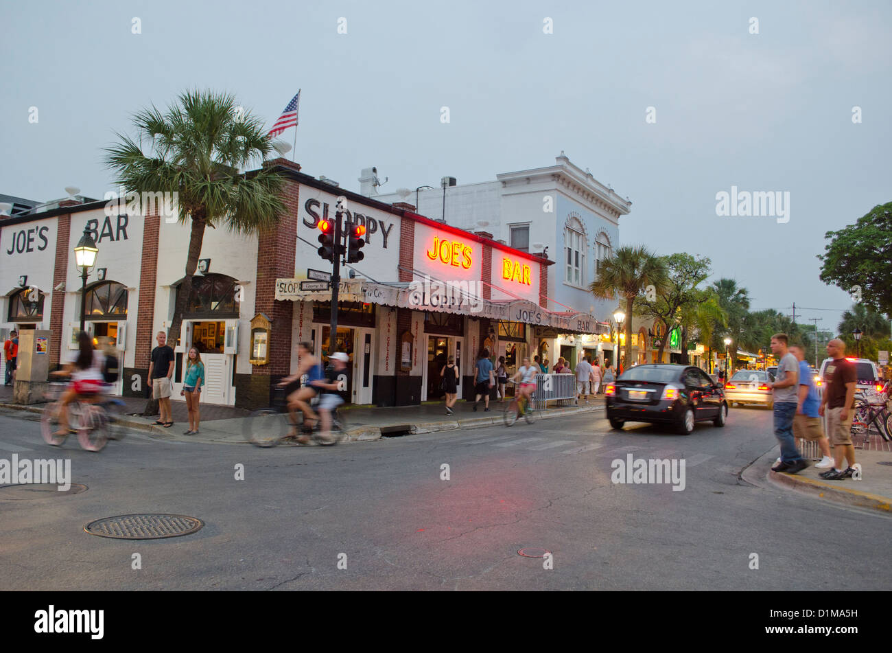 Key West Florida southernmost point of the keys only 90 miles from Cuba ...