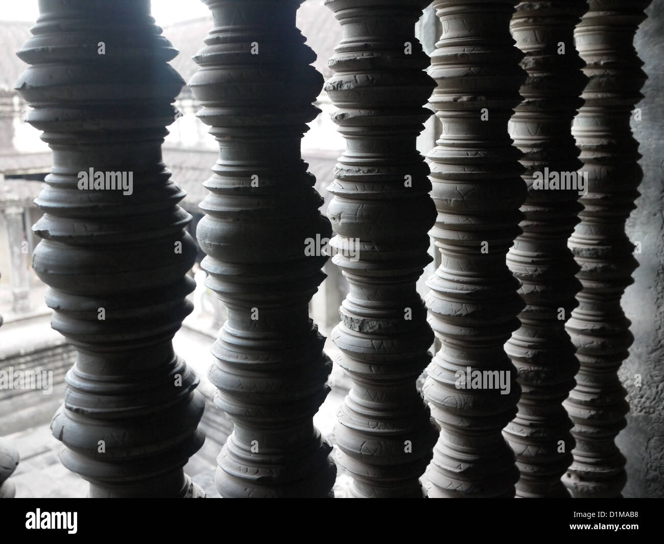 ancient window pillars texture design Stock Photo - Alamy