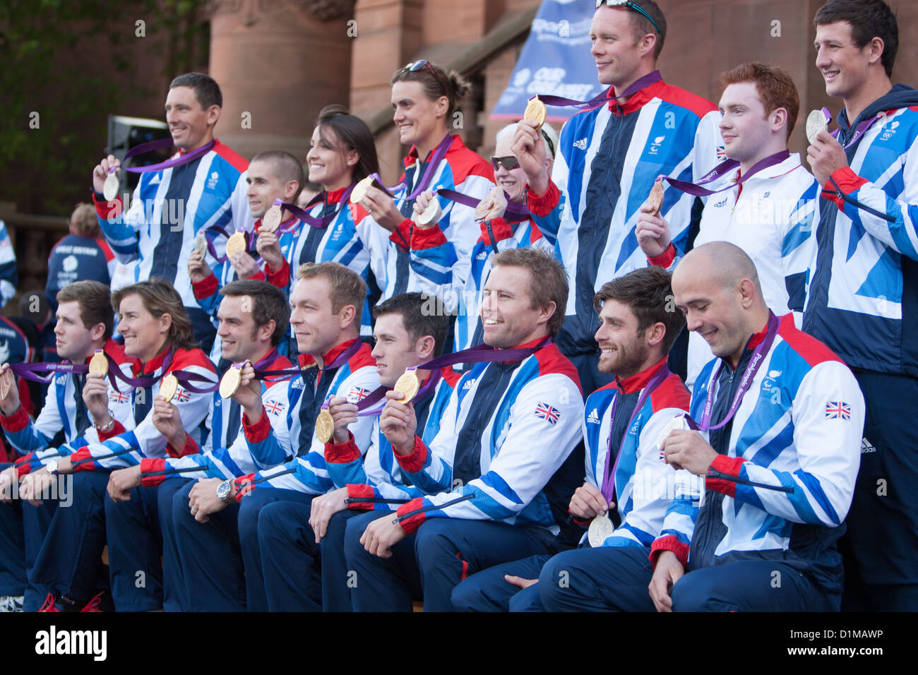 Homecoming Parade celebrations for Scottish Olympic medalists and ...