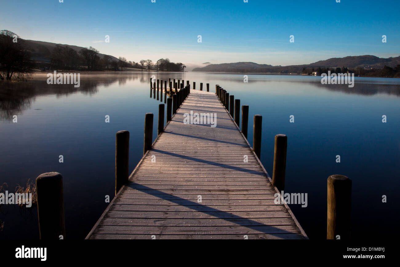 Lake coniston jetty hi-res stock photography and images - Alamy