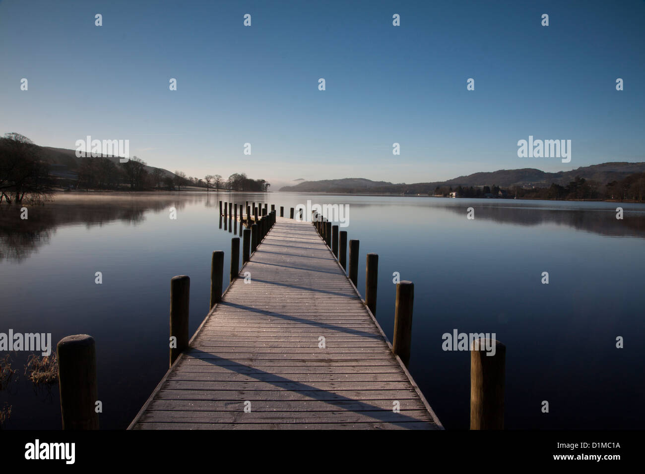 Lake coniston jetty hi-res stock photography and images - Alamy