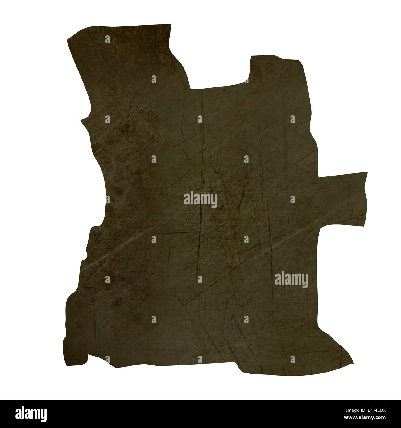 Angola map hi-res stock photography and images - Alamy