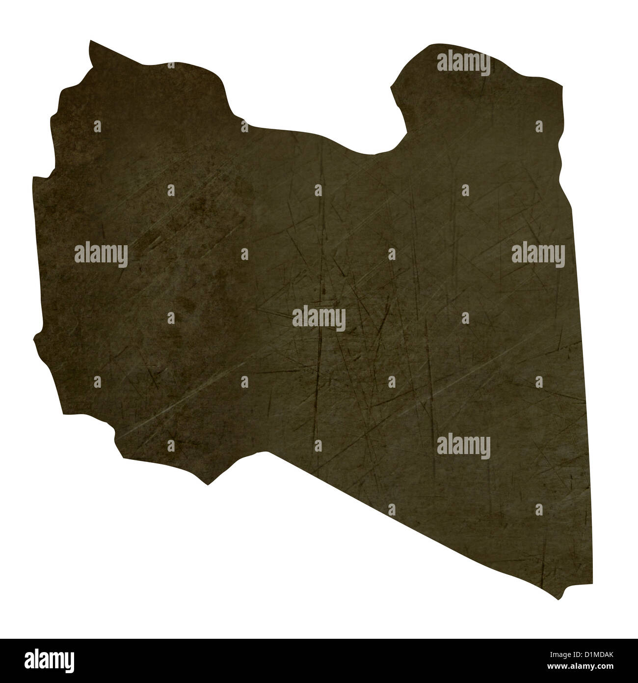 Libya map hi-res stock photography and images - Alamy