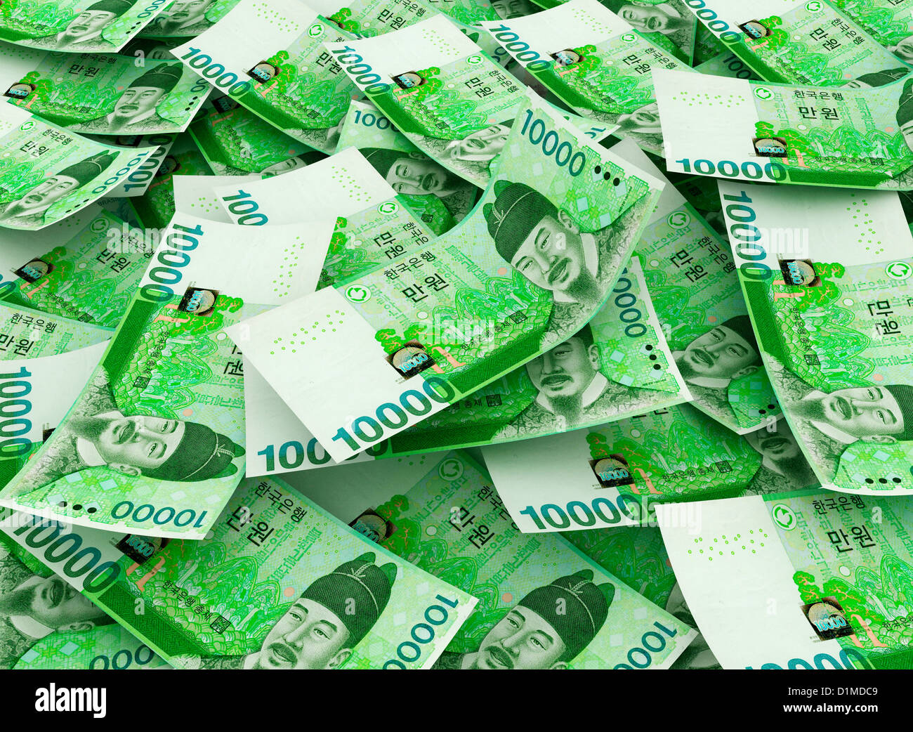 10 south korean won hi-res stock photography and images - Alamy