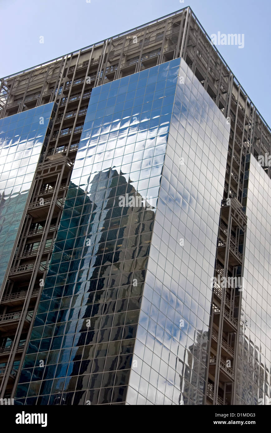 An inner-city building in Melbourne, Victoria, Australia Stock Photo ...