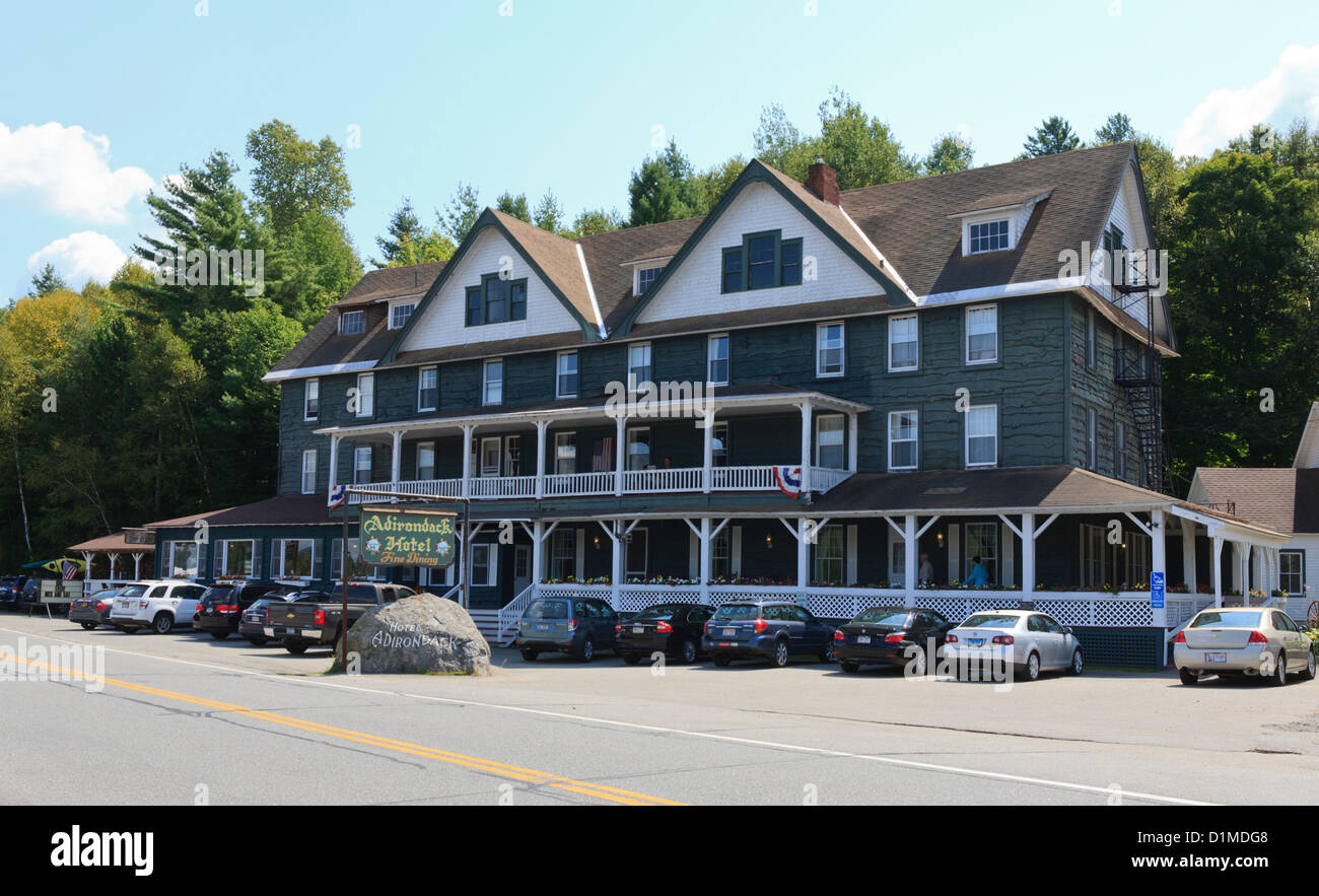 Historic adirondack hotel hi-res stock photography and images - Alamy