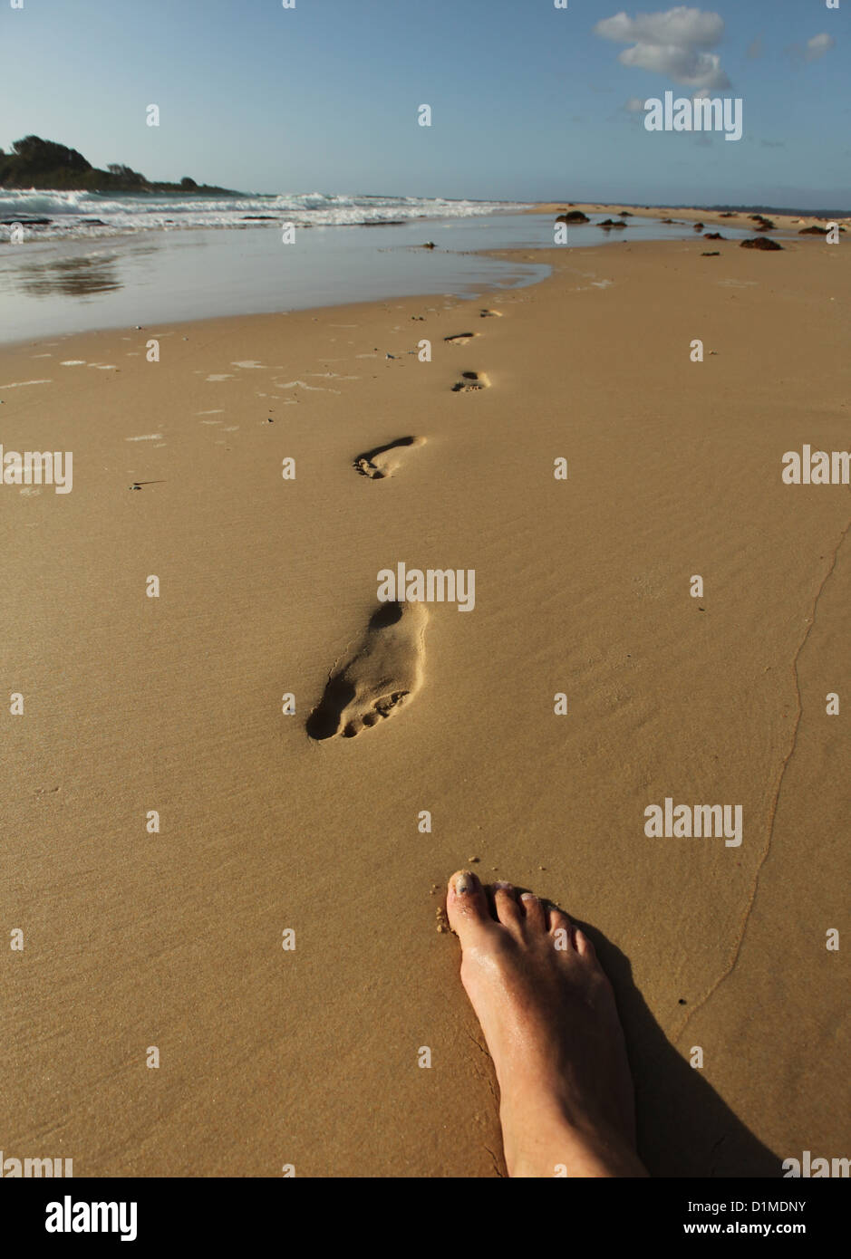 One Set Of Footprint