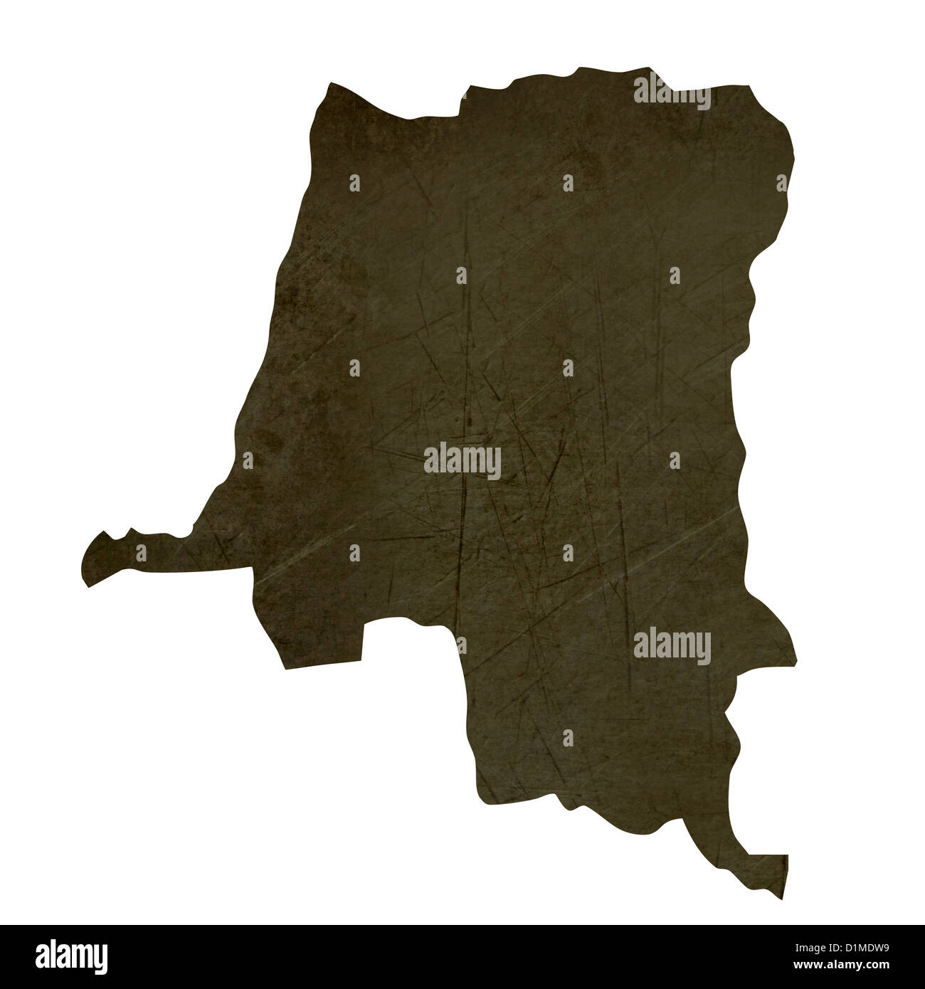 Zaire map hi-res stock photography and images - Alamy