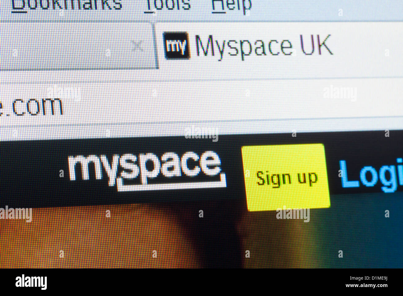 Myspace hi-res stock photography and images - Alamy